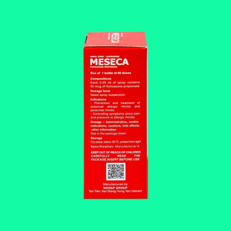 Thuốc Meseca: Công dụng, liều dùng, lưu ý tác dụng phụ