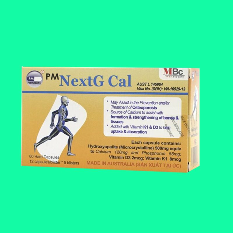 Thuốc Nextg cal: Công dụng, liều dùng và lưu ý tác dụng phụ