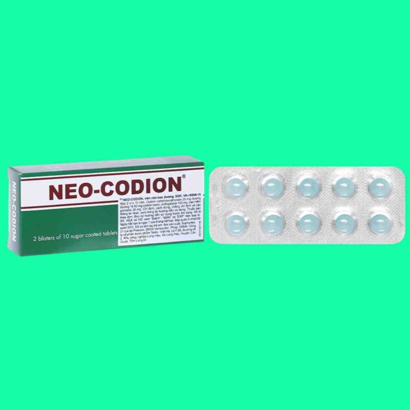 Thuốc Neo Codion là có tác dụng gì, đối tượng chỉ định là ai