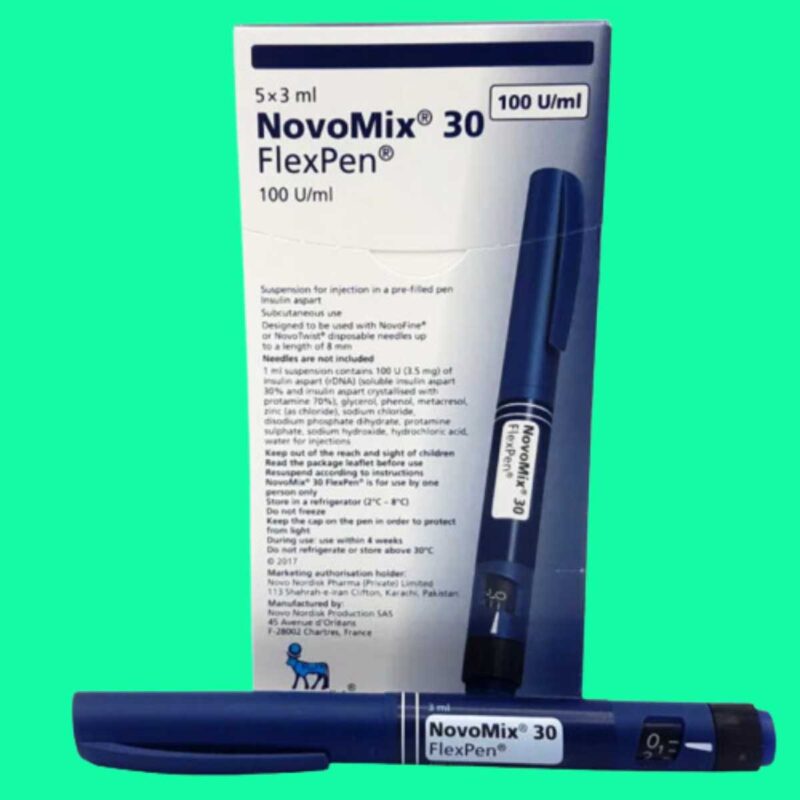 Thuốc NovoMix: Công dụng, liều dùng, lưu ý tác dụng phụ