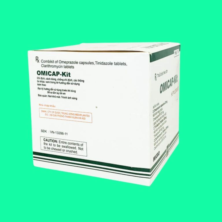 Thuốc Omicap-Kit là thuốc gì? giá bao nhiêu? mua ở đâu? có tác dụng gì?