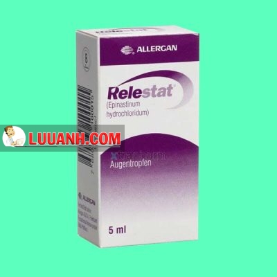 Thuốc Relestat: Công dụng, liều dùng và lưu ý tác dụng phụ