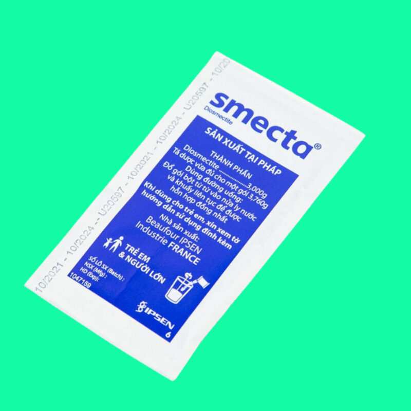Thuốc Smecta là thuốc gì? trị bệnh gì? giá bao nhiêu? mua ở đâu?