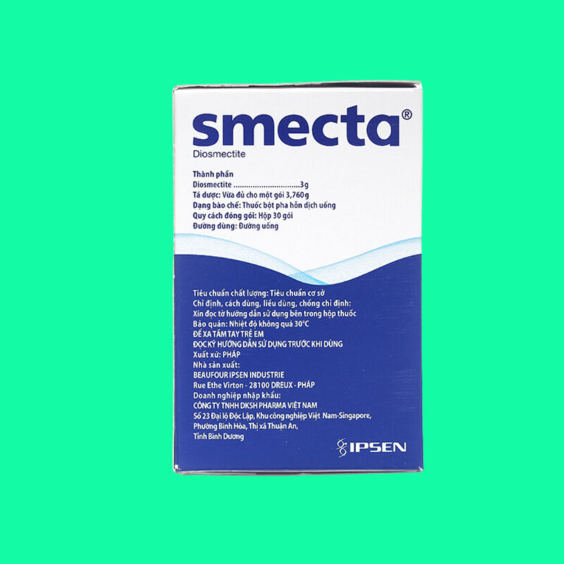 Thuốc Smecta là thuốc gì? trị bệnh gì? giá bao nhiêu? mua ở đâu?