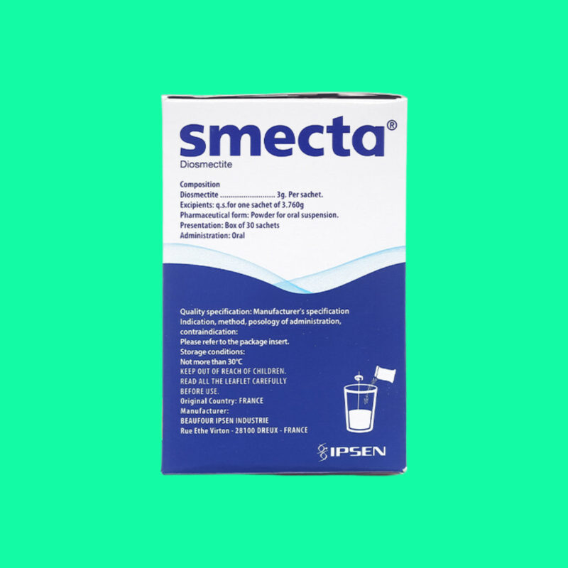 Thuốc Smecta là thuốc gì? trị bệnh gì? giá bao nhiêu? mua ở đâu?