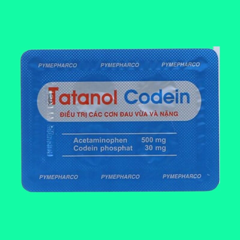 Thuốc Tatanol codein là thuốc gì? giá bao nhiêu? mua ở đâu?