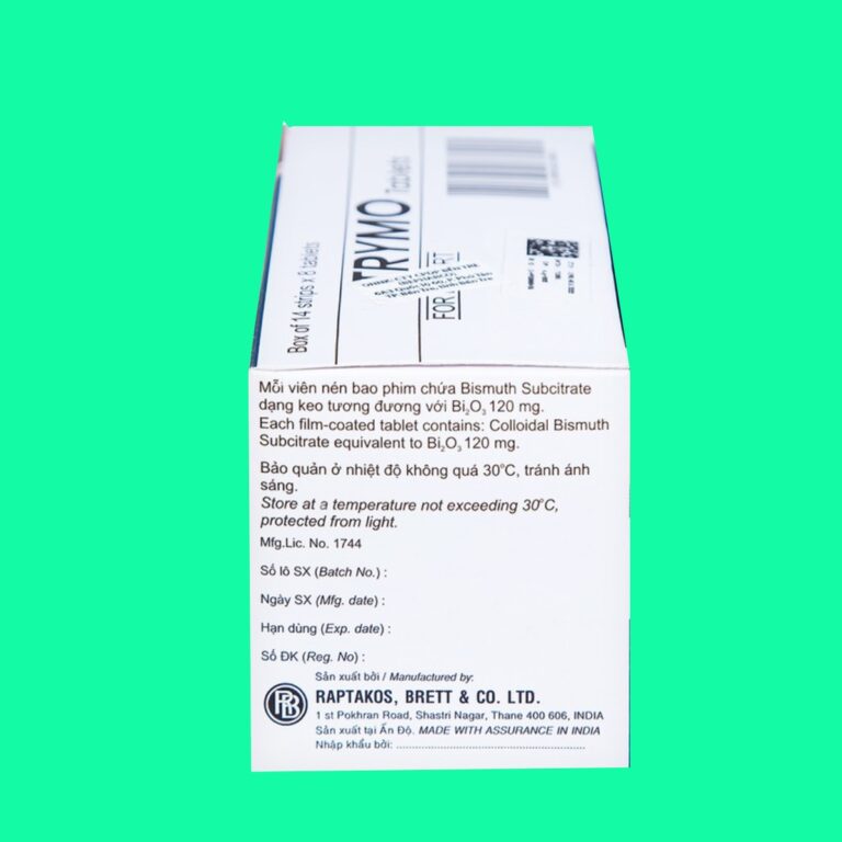 Thuốc Trymo Tablets: Công dụng, liều dùng và lưu ý tác dụng phụ