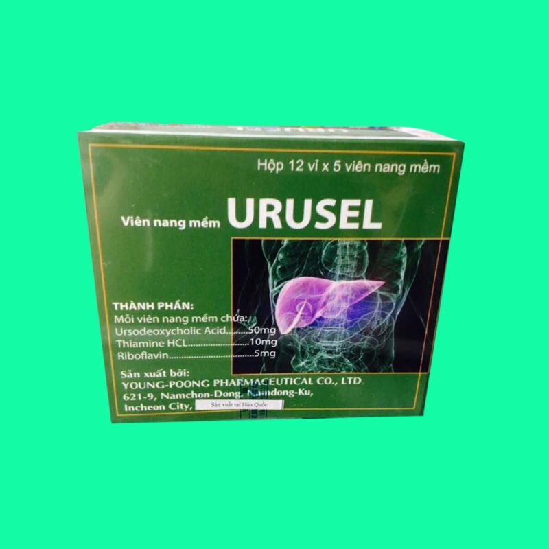 Thuốc Urusel: Công dụng, liều dùng và lưu ý tác dụng phụ