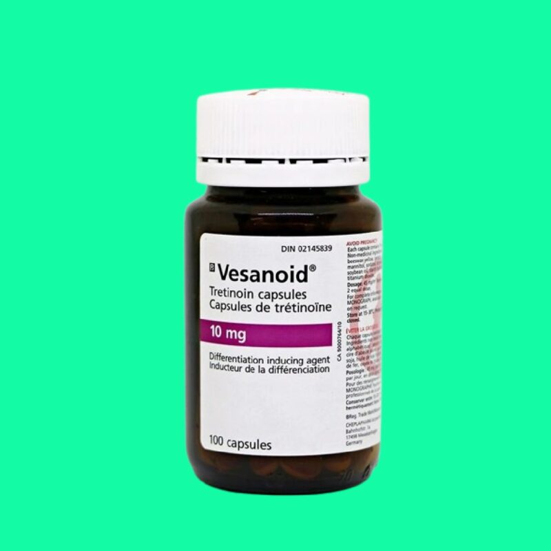 Thuốc Vesanoid là thuốc gì? giá bao nhiêu? mua ở đâu? có tác dụng gì?