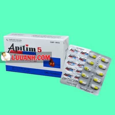 Thuốc Apitim 5mg: công dụng, liều dùng, lưu ý tác dụng phụ