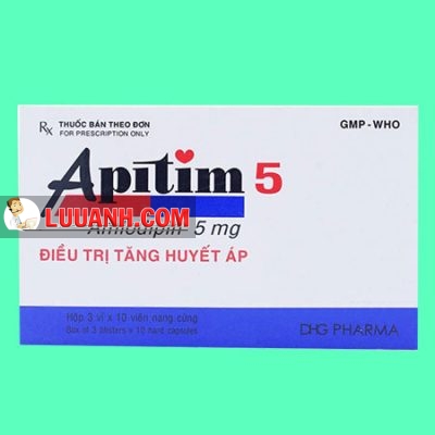 Thuốc Apitim 5mg: công dụng, liều dùng, lưu ý tác dụng phụ