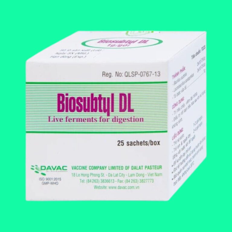 Thuốc Biosubtyl DL là thuốc gì? giá bao nhiêu? mua ở đâu? có tác dụng gì