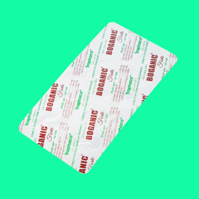 Boganic Forte là thuốc gì? giá bao nhiêu? mua ở đâu? có tốt không?