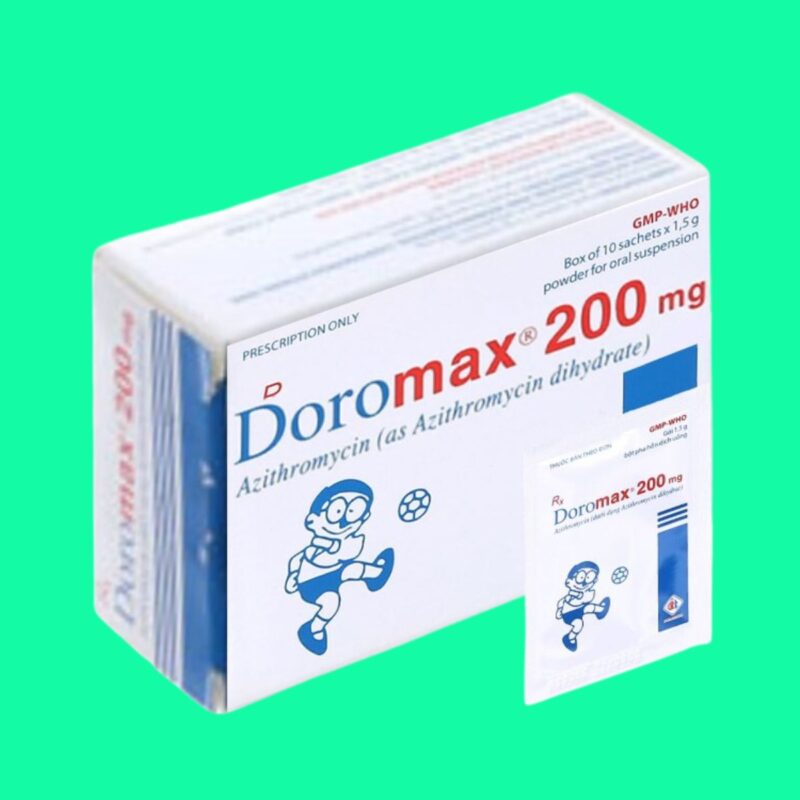Thuốc Doromax: Công dụng, liều dùng và lưu ý tác dụng phụ