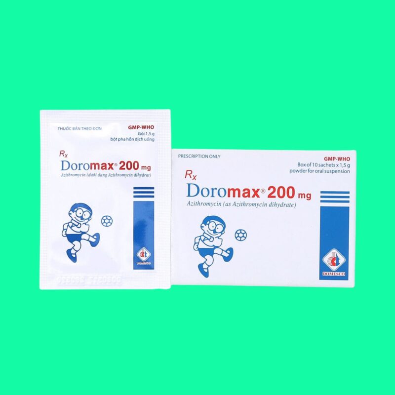 Thuốc Doromax: Công dụng, liều dùng và lưu ý tác dụng phụ