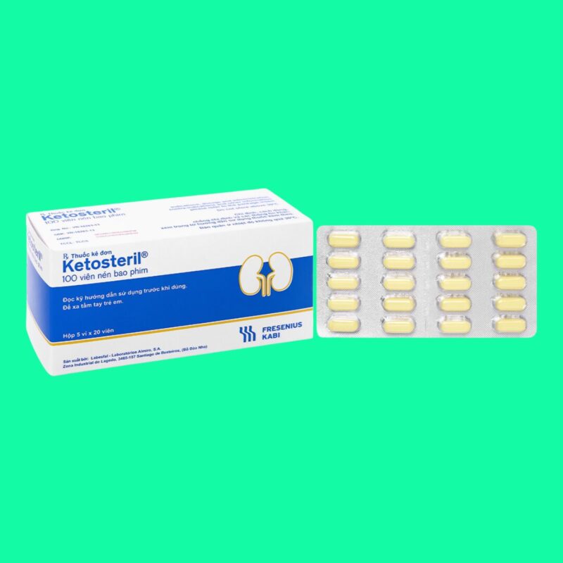 Thuốc Ketosteril Tablets là thuốc gì? giá bao nhiêu? mua ở đâu?