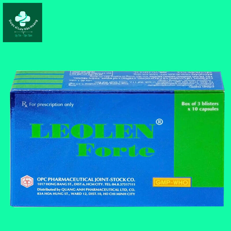 Thuốc Leolen forte: Công dụng, liều dùng, lưu ý tác dụng phụ
