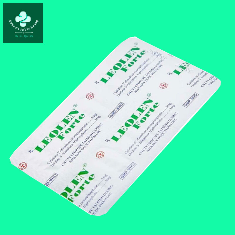 Thuốc Leolen forte: Công dụng, liều dùng, lưu ý tác dụng phụ