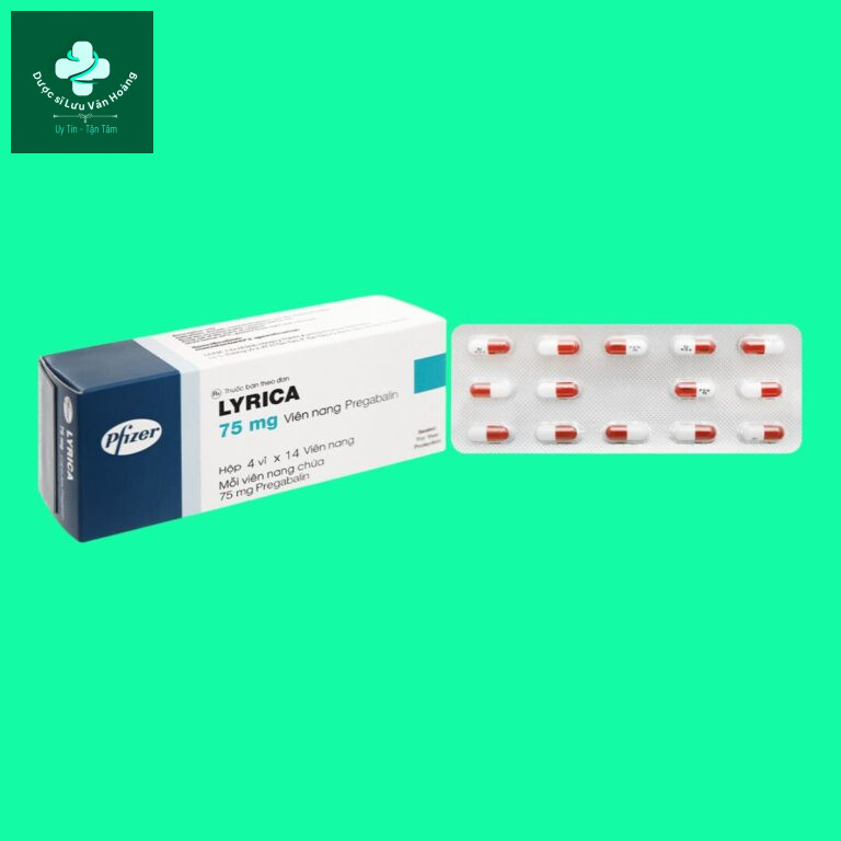 Thuốc Lyrica 75mg: Công dụng, liều dùng và lưu ý tác dụng phụ