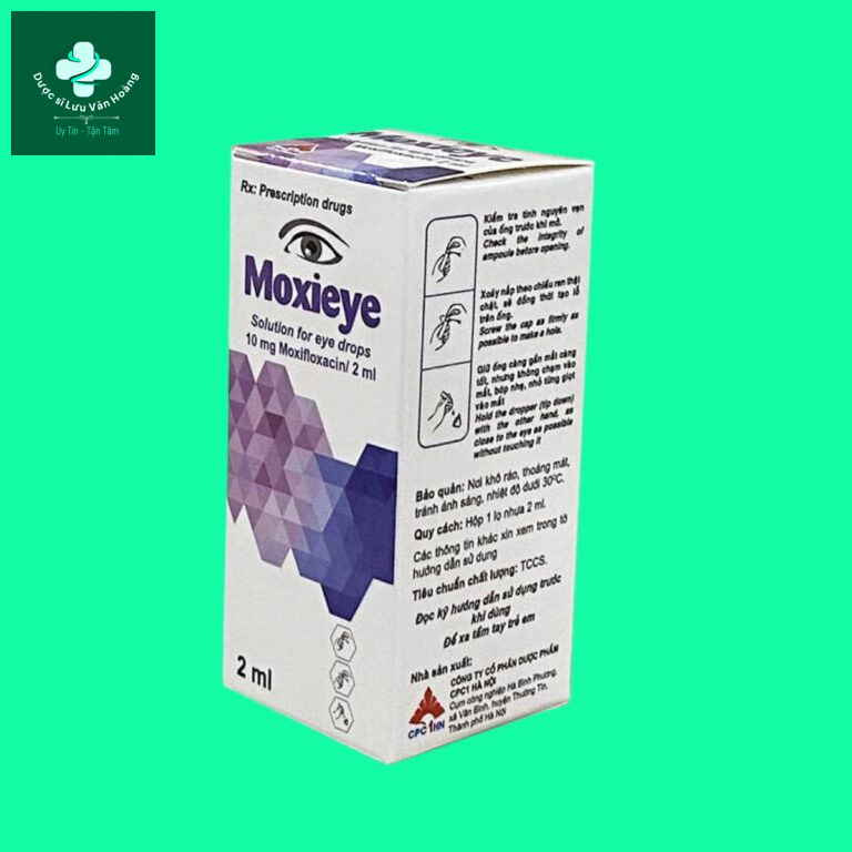 Thuốc Moxieye là thuốc gì? giá bao nhiêu? mua ở đâu? có tác dụng gì?