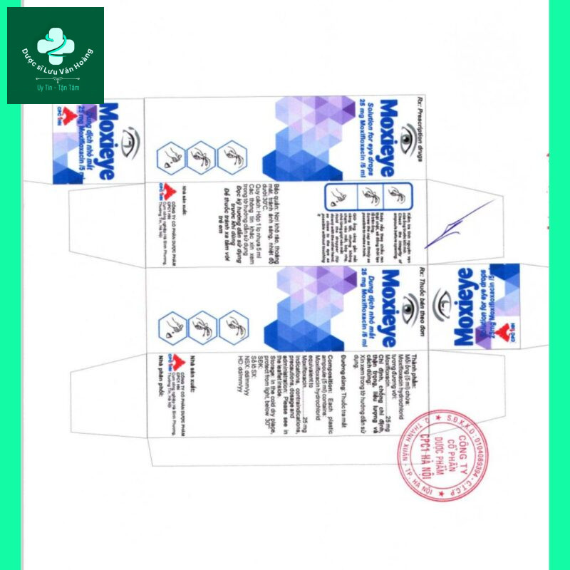 Thuốc Moxieye là thuốc gì? giá bao nhiêu? mua ở đâu? có tác dụng gì?