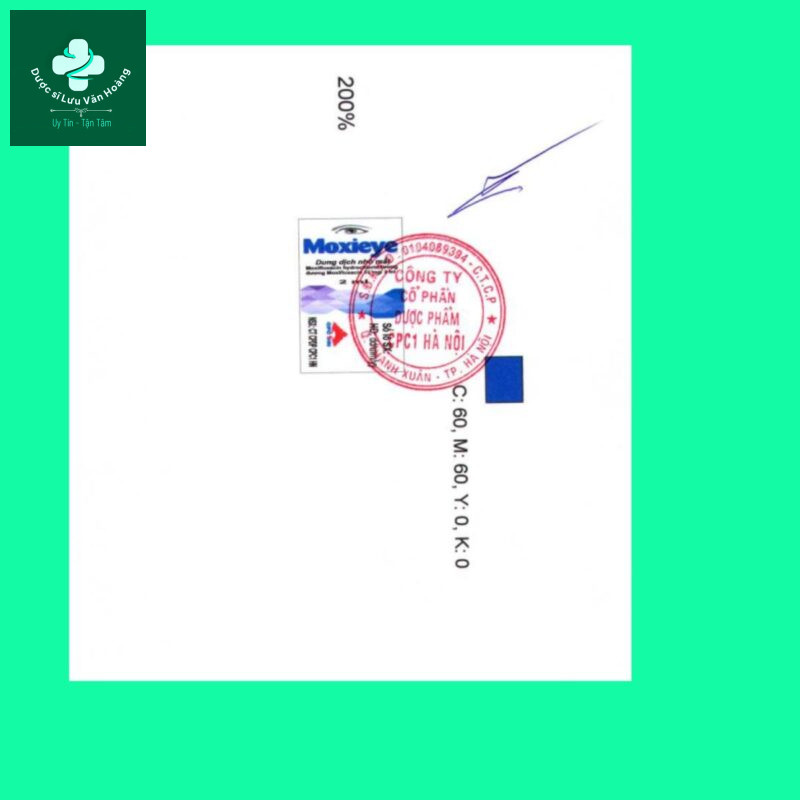 Thuốc Moxieye là thuốc gì? giá bao nhiêu? mua ở đâu? có tác dụng gì?