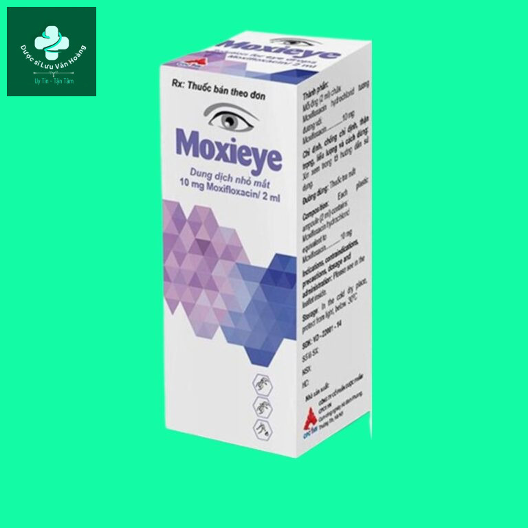 Thuốc Moxieye là thuốc gì? giá bao nhiêu? mua ở đâu? có tác dụng gì?