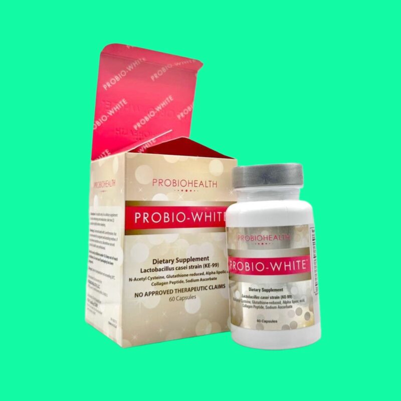 Thuốc uống trắng da Probio White: Công dụng, liều dùng và lưu ý sử dụng