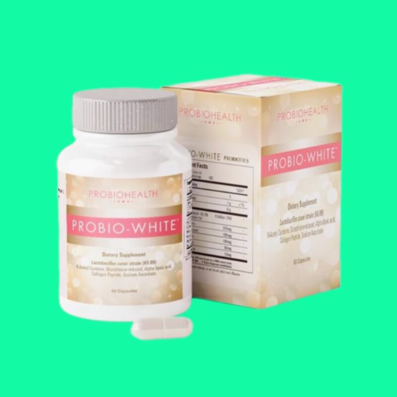 Thuốc uống trắng da Probio White: Công dụng, liều dùng và lưu ý sử dụng