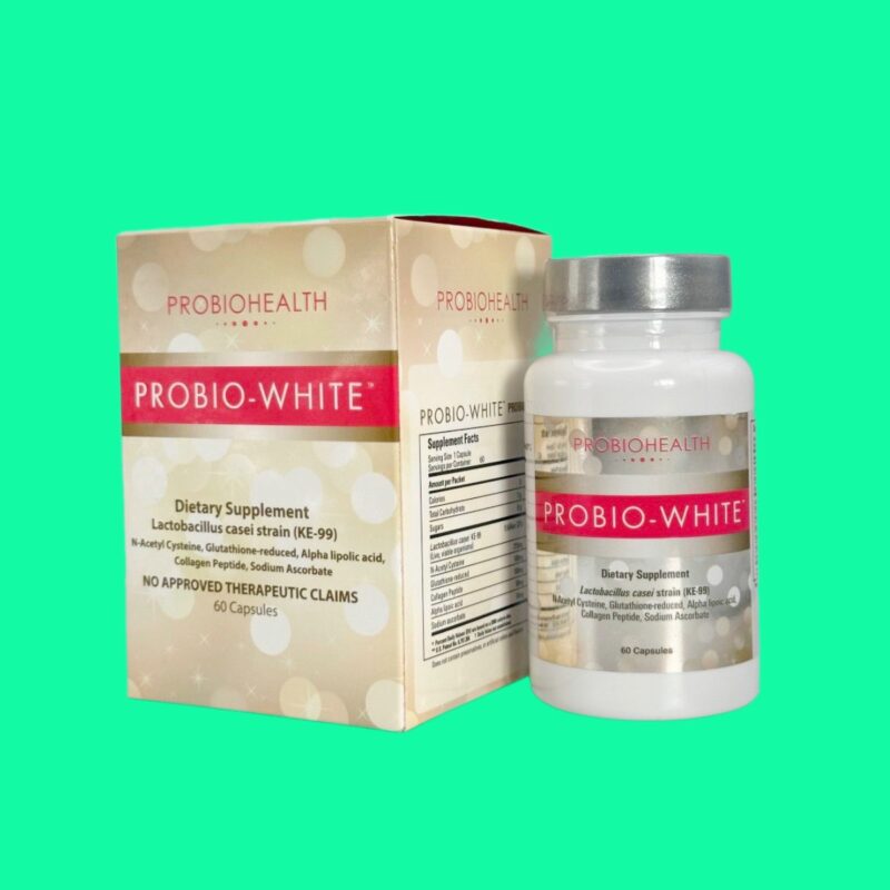 Thuốc uống trắng da Probio White: Công dụng, liều dùng và lưu ý sử dụng
