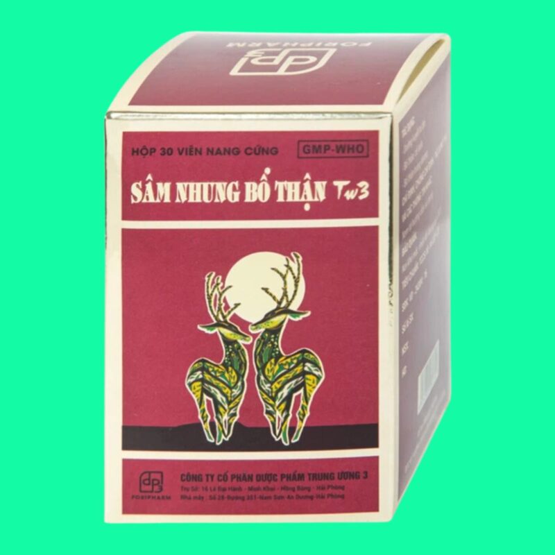 Sâm nhung bổ thận TW3 là gì? giá bao nhiêu? mua ở đâu? có tốt không?