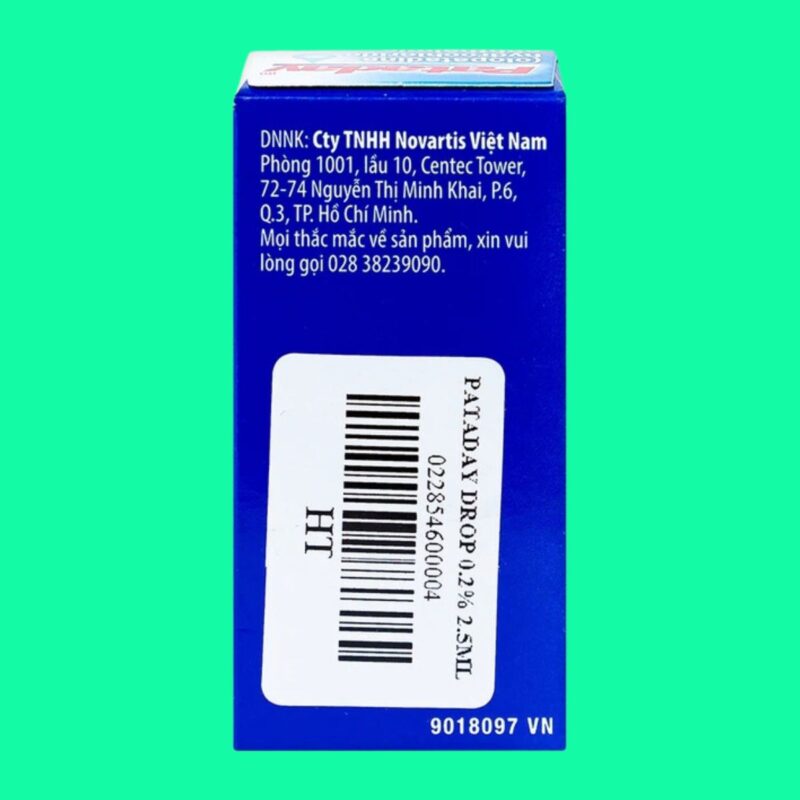 Thuốc Pataday: Công dụng, liều dùng và lưu ý tác dụng phụ