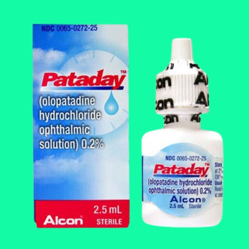 Thuốc Pataday: Công dụng, liều dùng và lưu ý tác dụng phụ