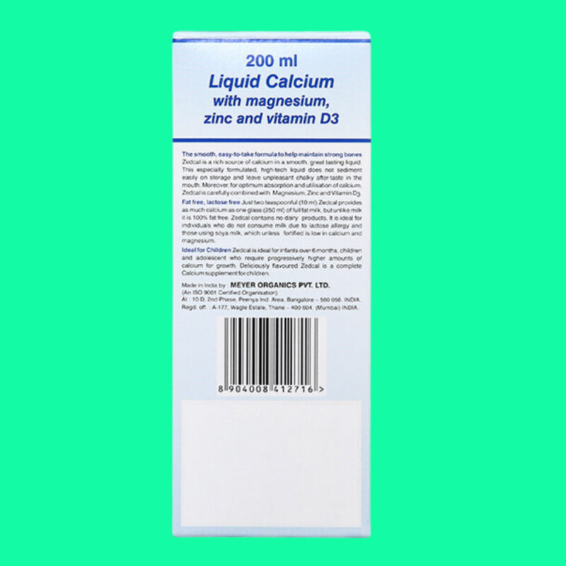 Thuốc Zedcal: công dụng, liều dùng, lưu ý tác dụng phụ