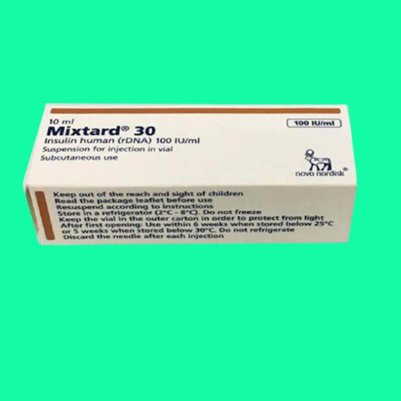 Thuốc Mixtard 30 là thuốc gì? giá bao nhiêu? mua ở đâu? có tác dụng gì?