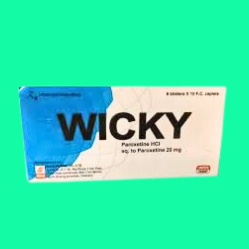 Thuốc Wicky: Công dụng, liều dùng, lưu ý tác dụng phụ, giá bán