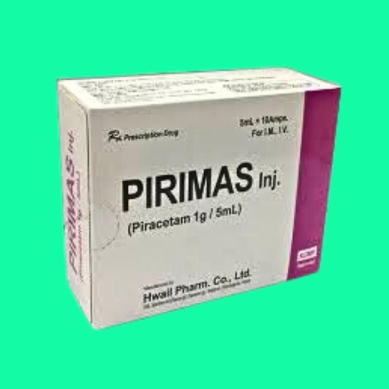 Thuốc Pirimas Inj:Công dụng, liều dùng, lưu ý tác dụng phụ, giá bán