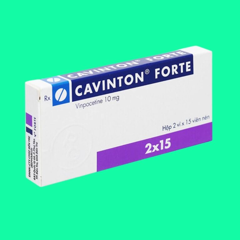 Thuốc Cavinton: Công dụng, liều dùng, lưu ý tác dụng phụ, giá bán