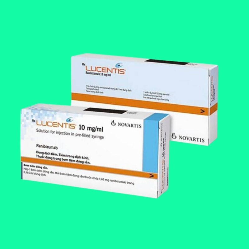 Thuốc Lucentis: Công dụng, liều dùng, lưu ý tác dụng phụ, giá bán