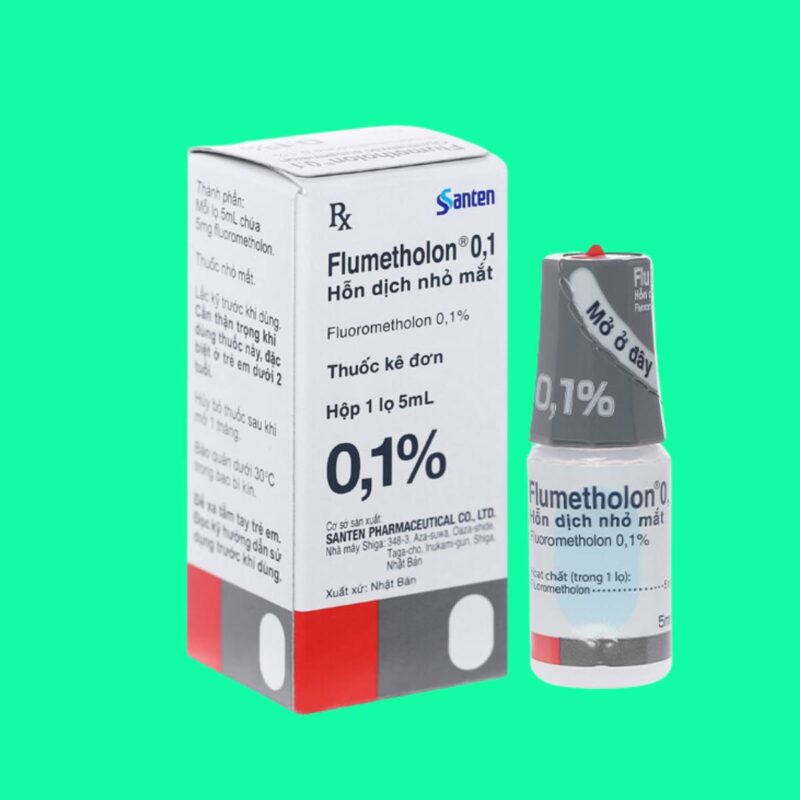 Thuốc Flumetholon: Công dụng, liều dùng và lưu ý tác dụng phụ