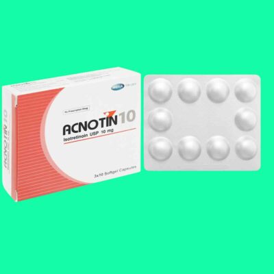 Thuốc Acnotin 10 là thuốc gì? giá bao nhiêu? mua ở đâu? có tác dụng gì?