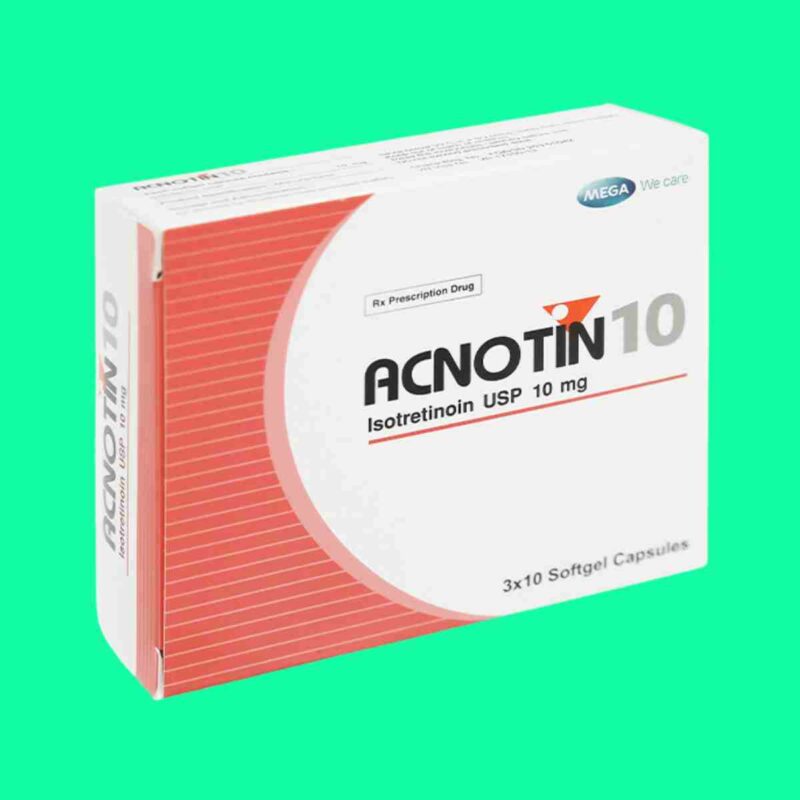Thuốc Acnotin 10 là thuốc gì? giá bao nhiêu? mua ở đâu? có tác dụng gì?