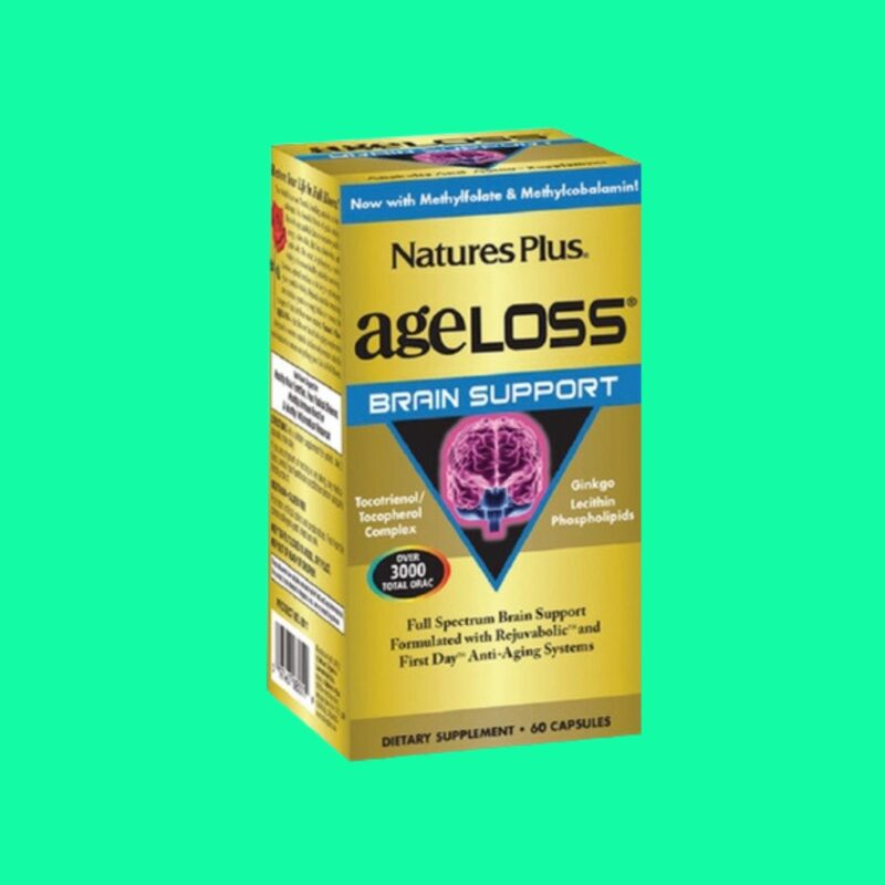 Thuốc AgeLoss Brain Support: Công dụng, liều dùng và lưu ý khi sử dụng