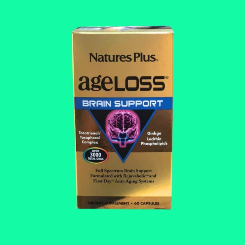 Thuốc AgeLoss Brain Support: Công dụng, liều dùng và lưu ý khi sử dụng