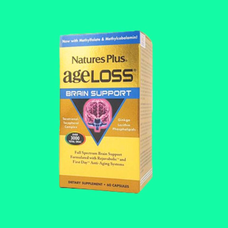 Thuốc AgeLoss Brain Support: Công dụng, liều dùng và lưu ý khi sử dụng