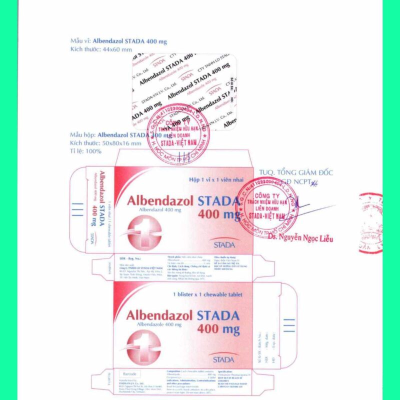 Thuốc Anbendazol STADA là thuốc gì? giá bao nhiêu? mua ở đâu?