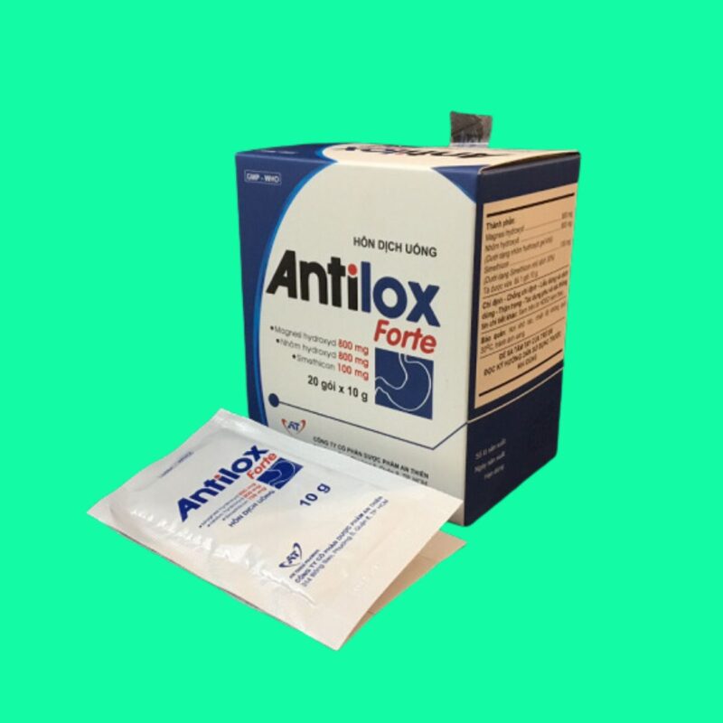 Thuốc Antilox forte: Công dụng, liều dùng và lưu ý tác dụng phụ