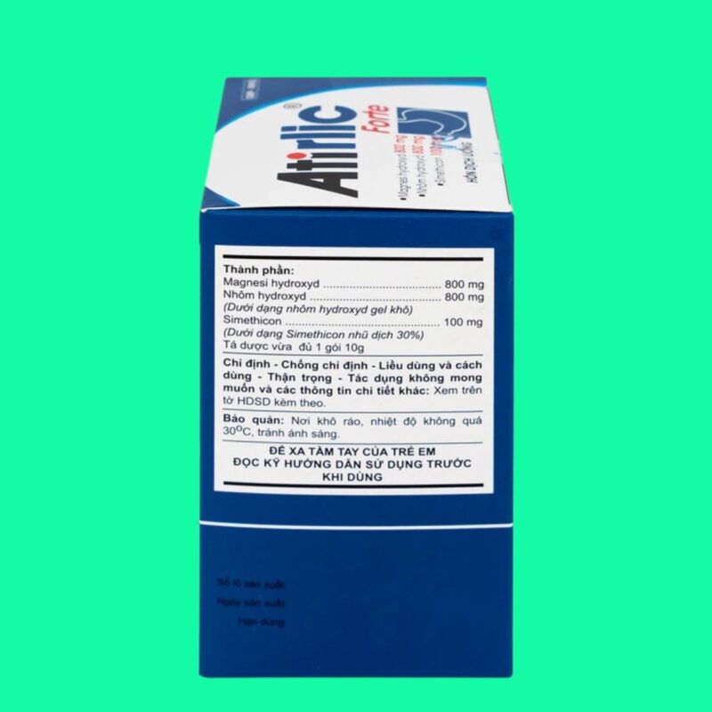 Thuốc Antilox forte: Công dụng, liều dùng và lưu ý tác dụng phụ