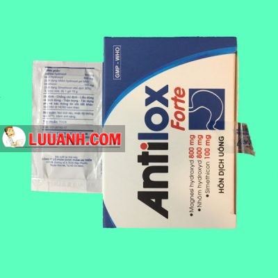 Thuốc Antilox forte: Công dụng, liều dùng và lưu ý tác dụng phụ