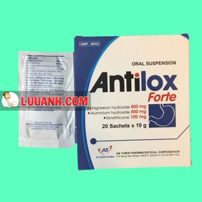 Thuốc Antilox forte: Công dụng, liều dùng và lưu ý tác dụng phụ